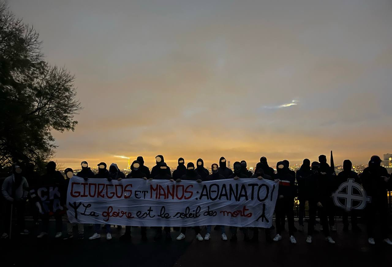 Η οργάνωση νεολαίας GUD Paris τίμησε τους Μάρτυρες της Χρυσής Αυγής ...